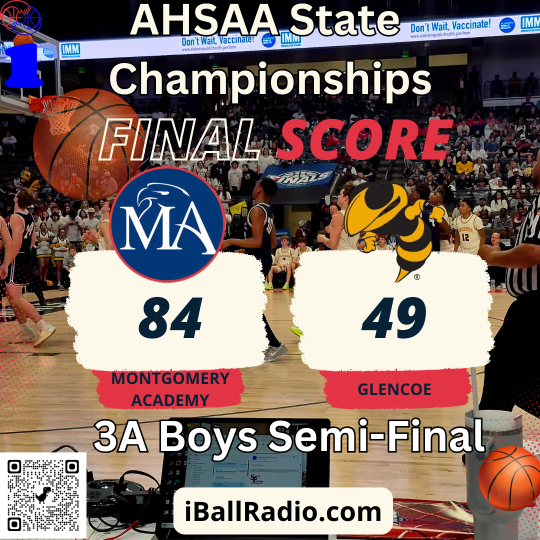 Montgomery Academy Overwhelms Glencoe 84-49 to Advance to 3A State ...